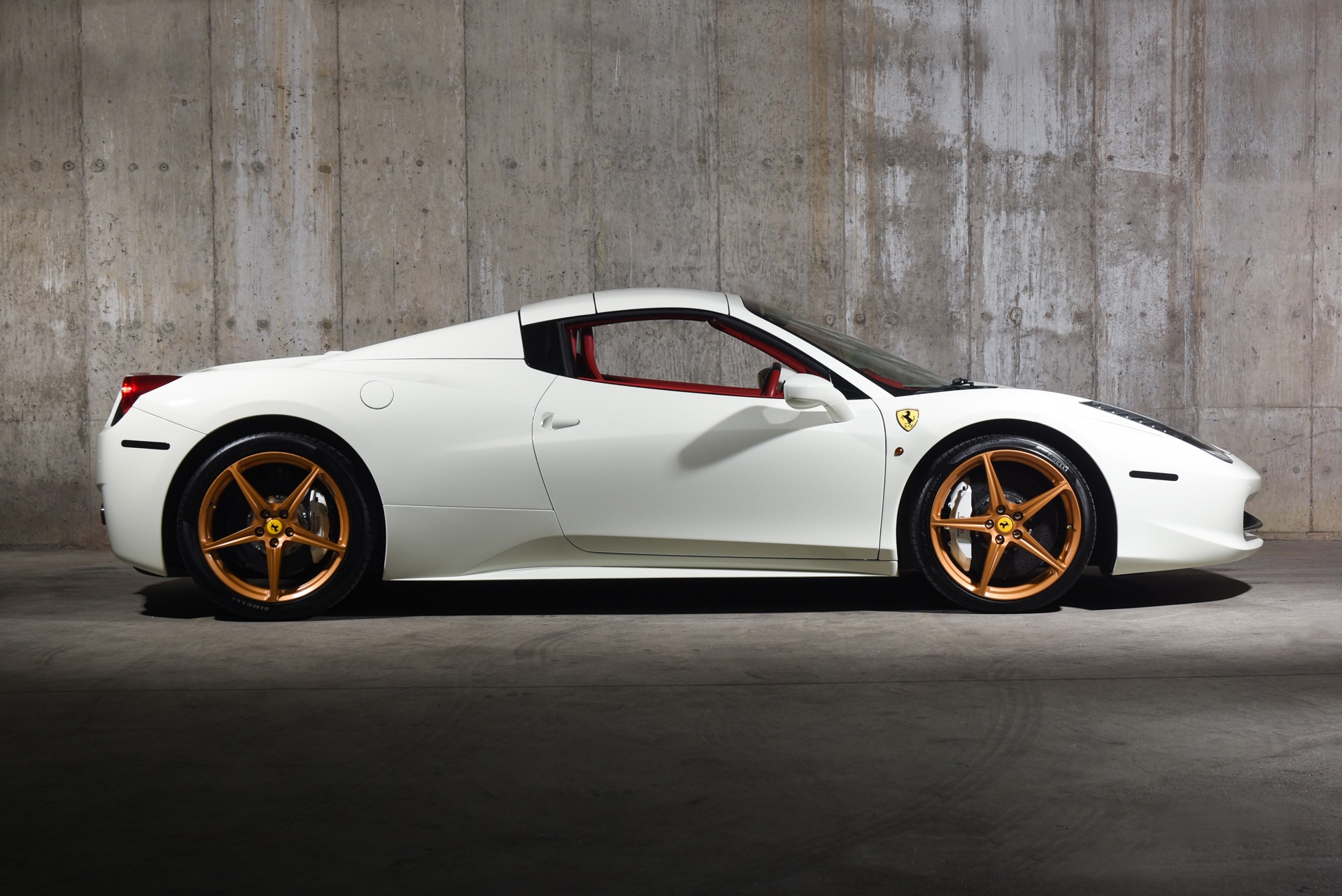 Ferrari 458 Spider White