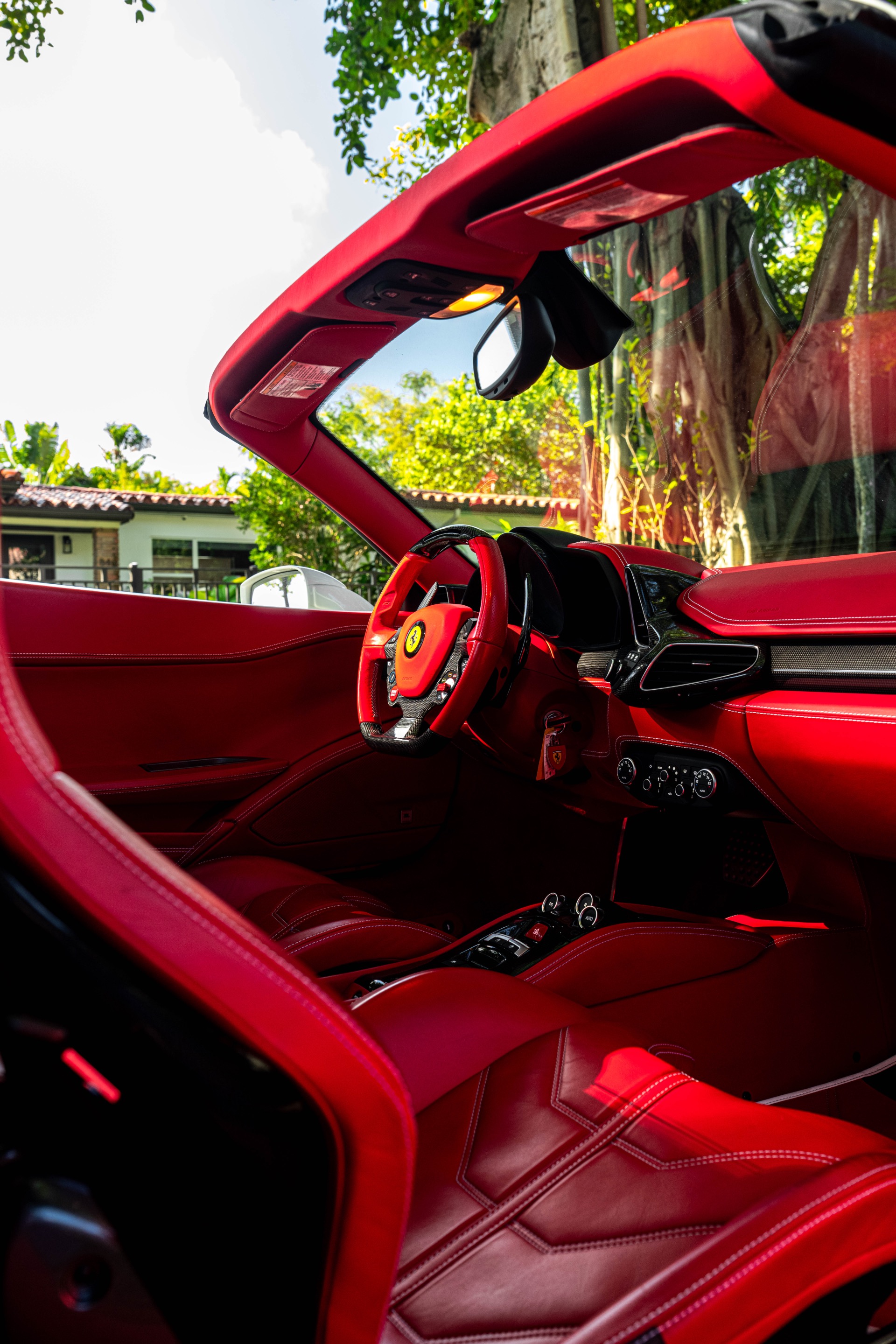 Ferrari 458 Italia Convertible White