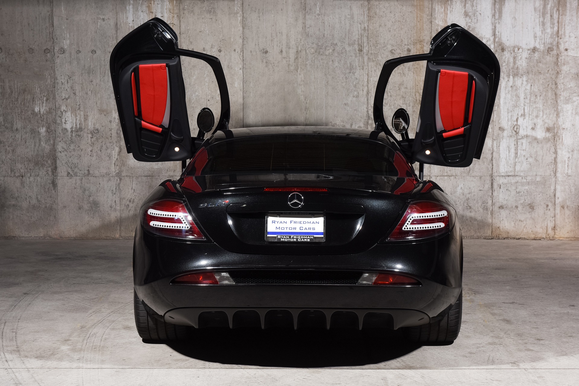 Mercedes Benz Slr Mclaren Black Convertible
