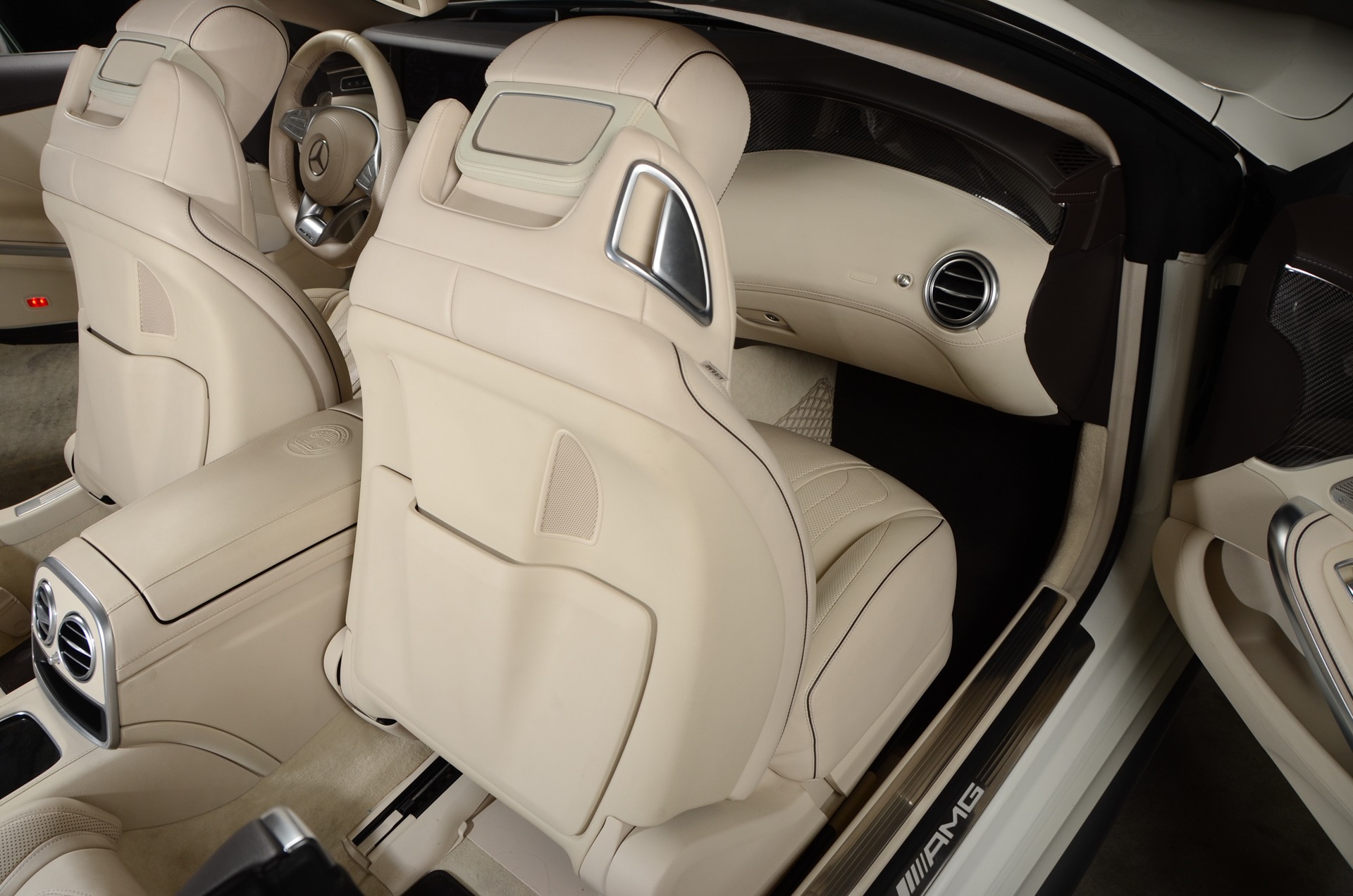 Mercedes Convertible Beige Interior