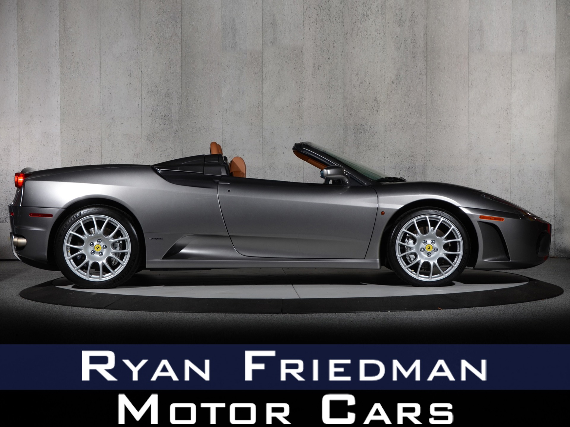 Gray Ferrari F430 Spider