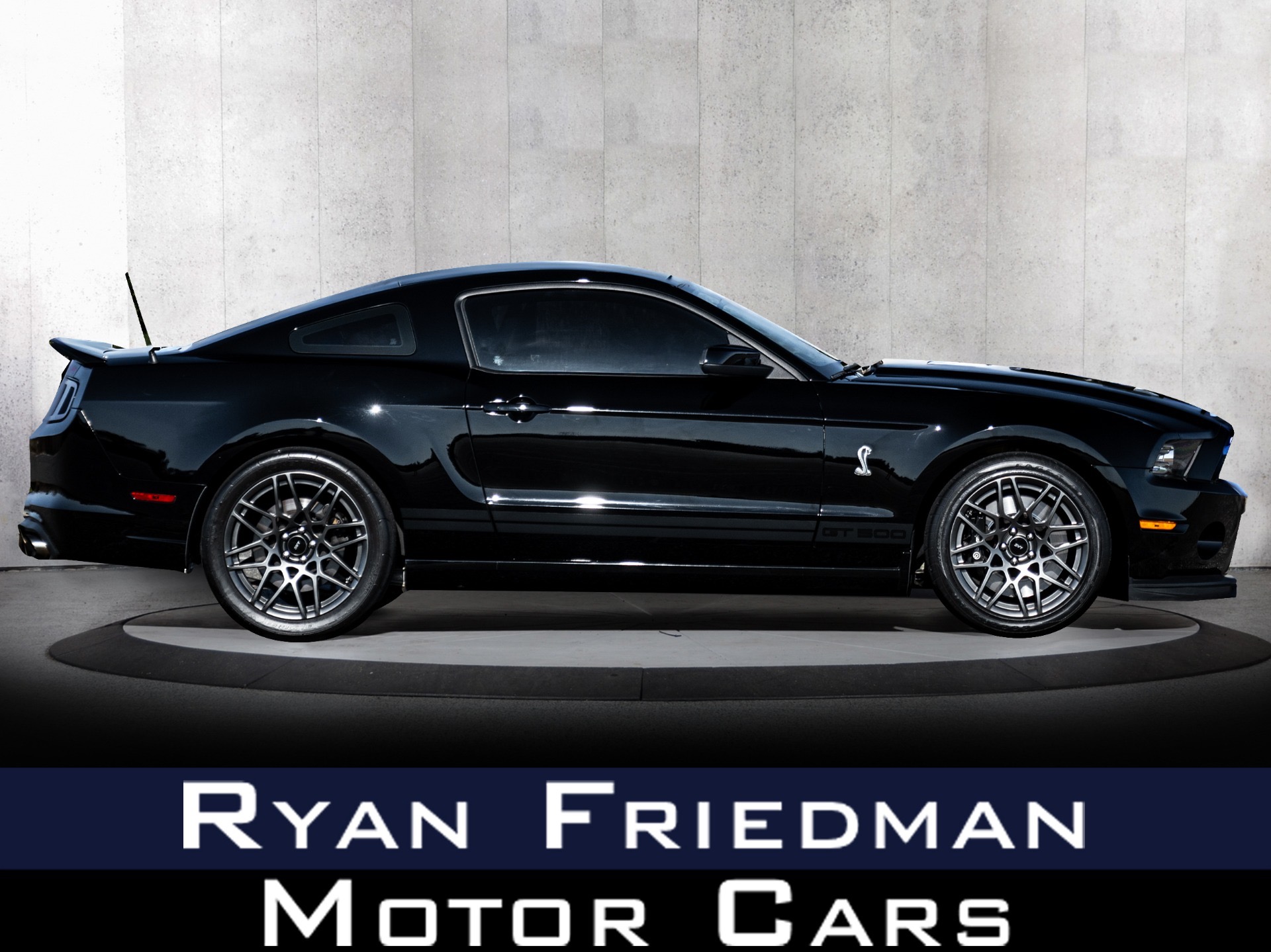 Shelby Gt500 Negro 2013