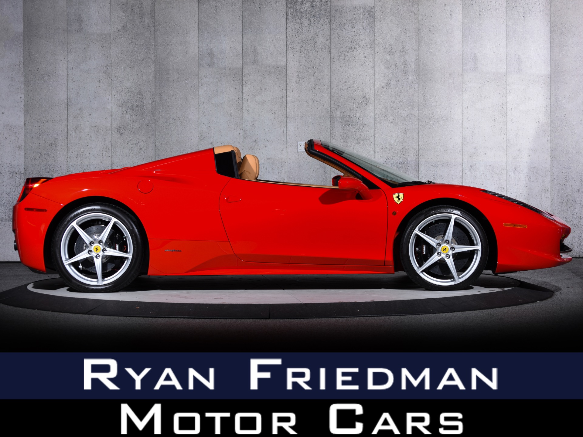 Used 2012 Ferrari 458 Spider For Sale (Sold) | Ryan Friedman Motor Cars ...