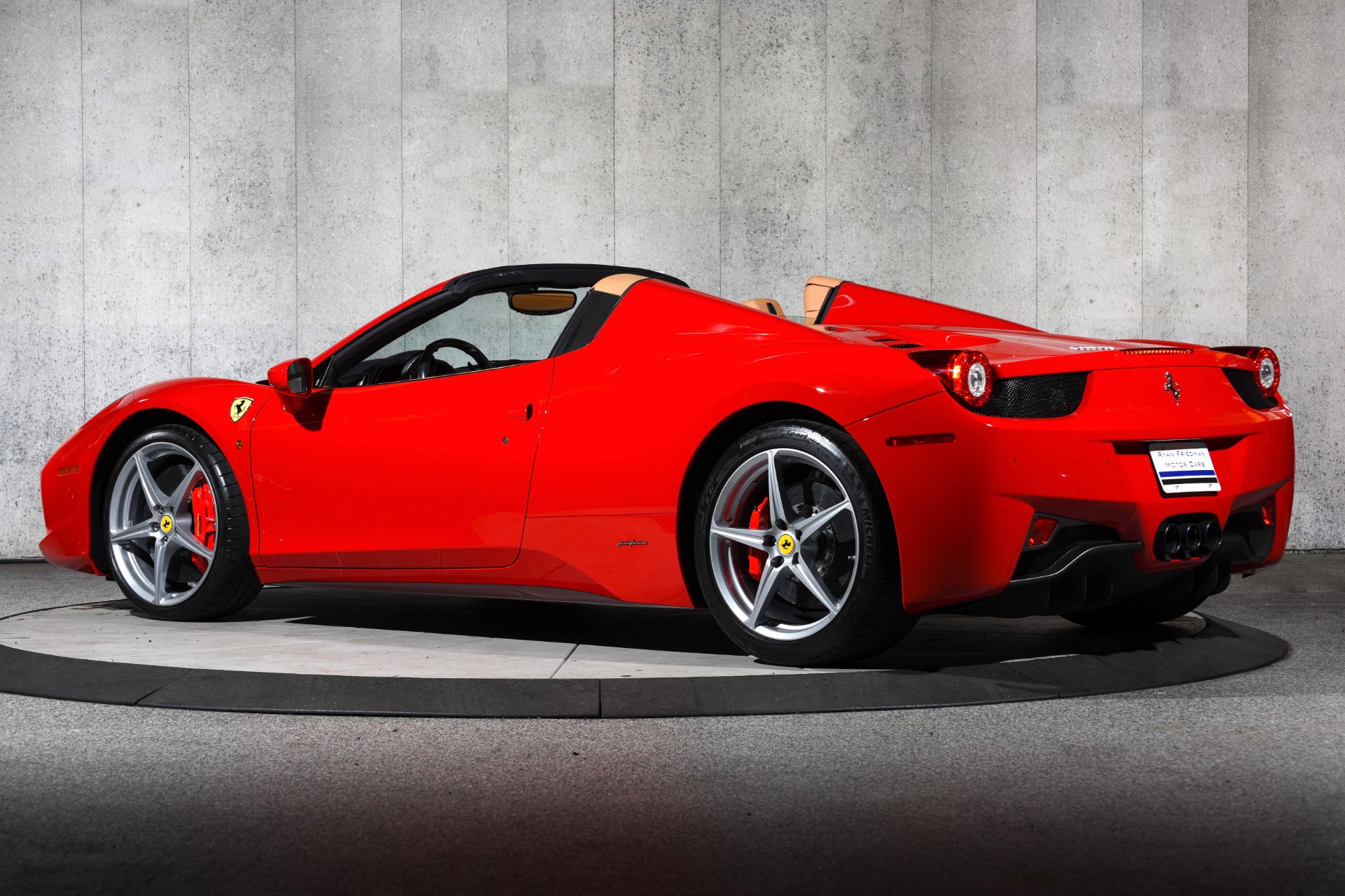 2012 Ferrari 458 Spider Coupe