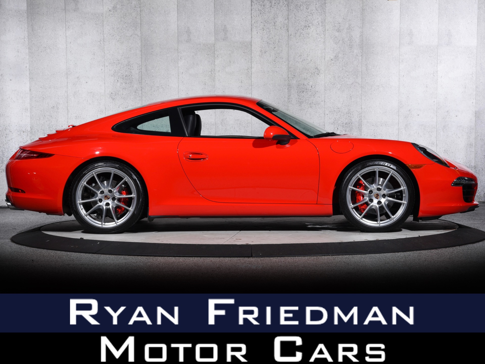 Red Porsche Car 2013