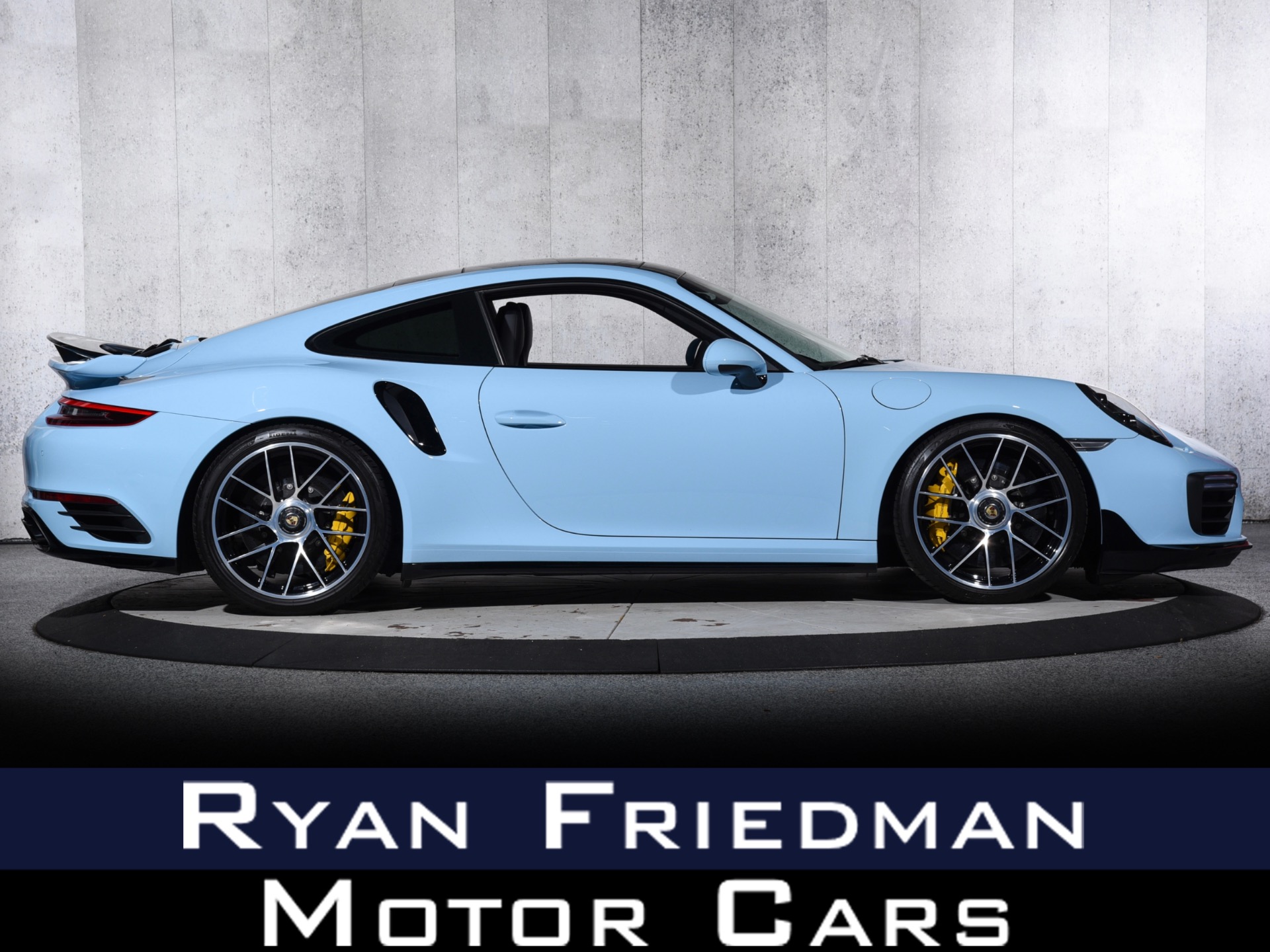 Sports Car Porsche Blue