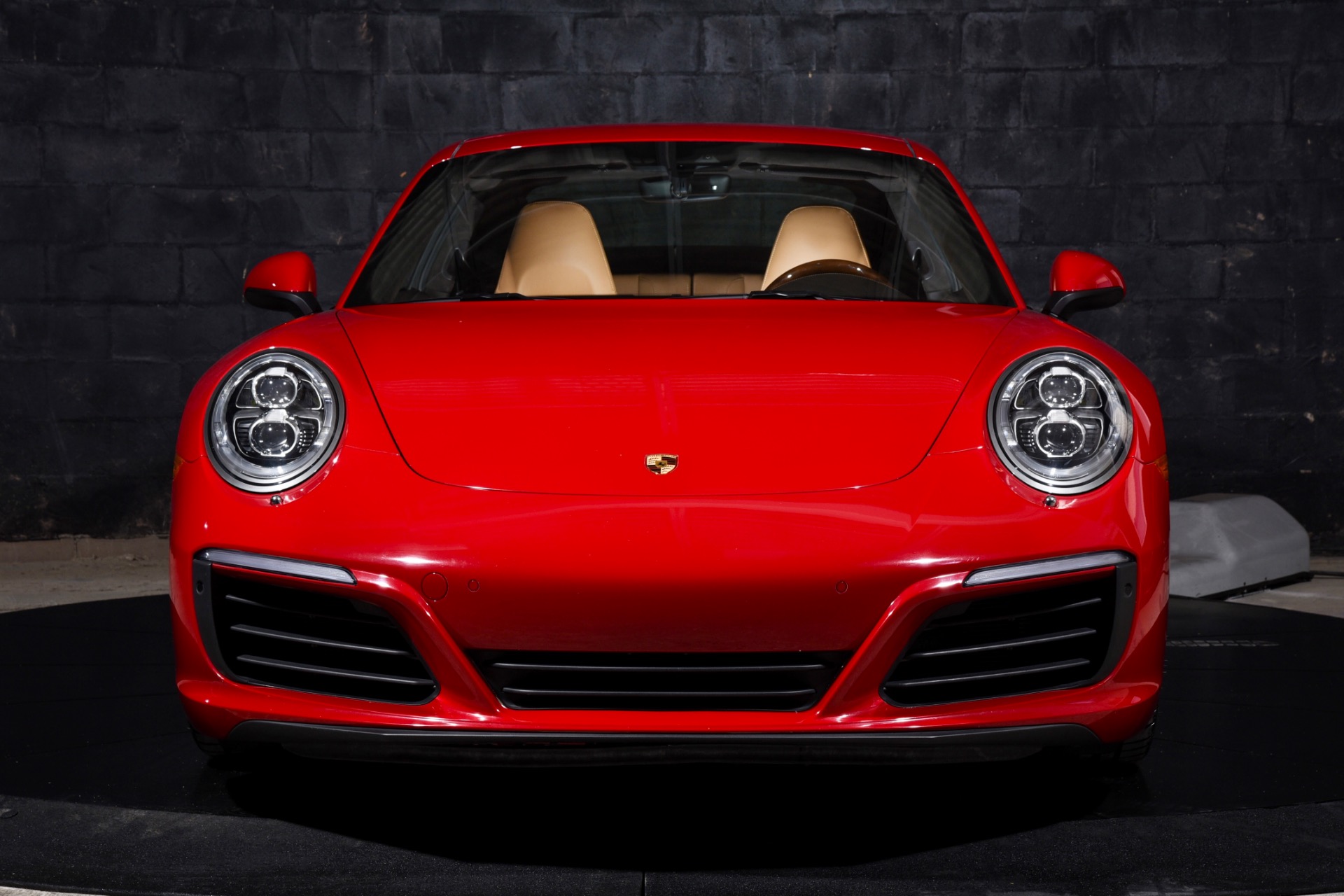 Porsche Red Car