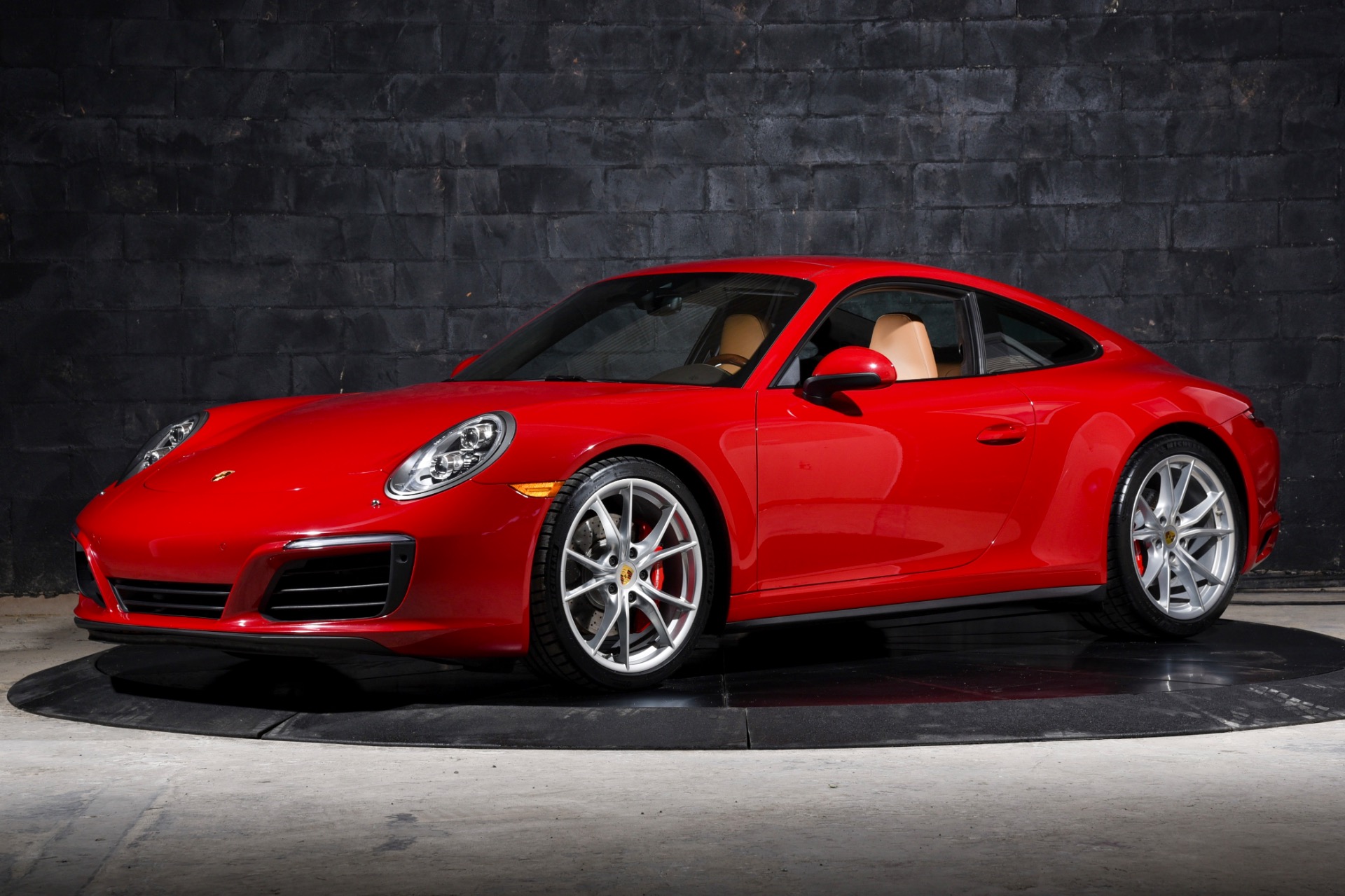 Porsche Red Car