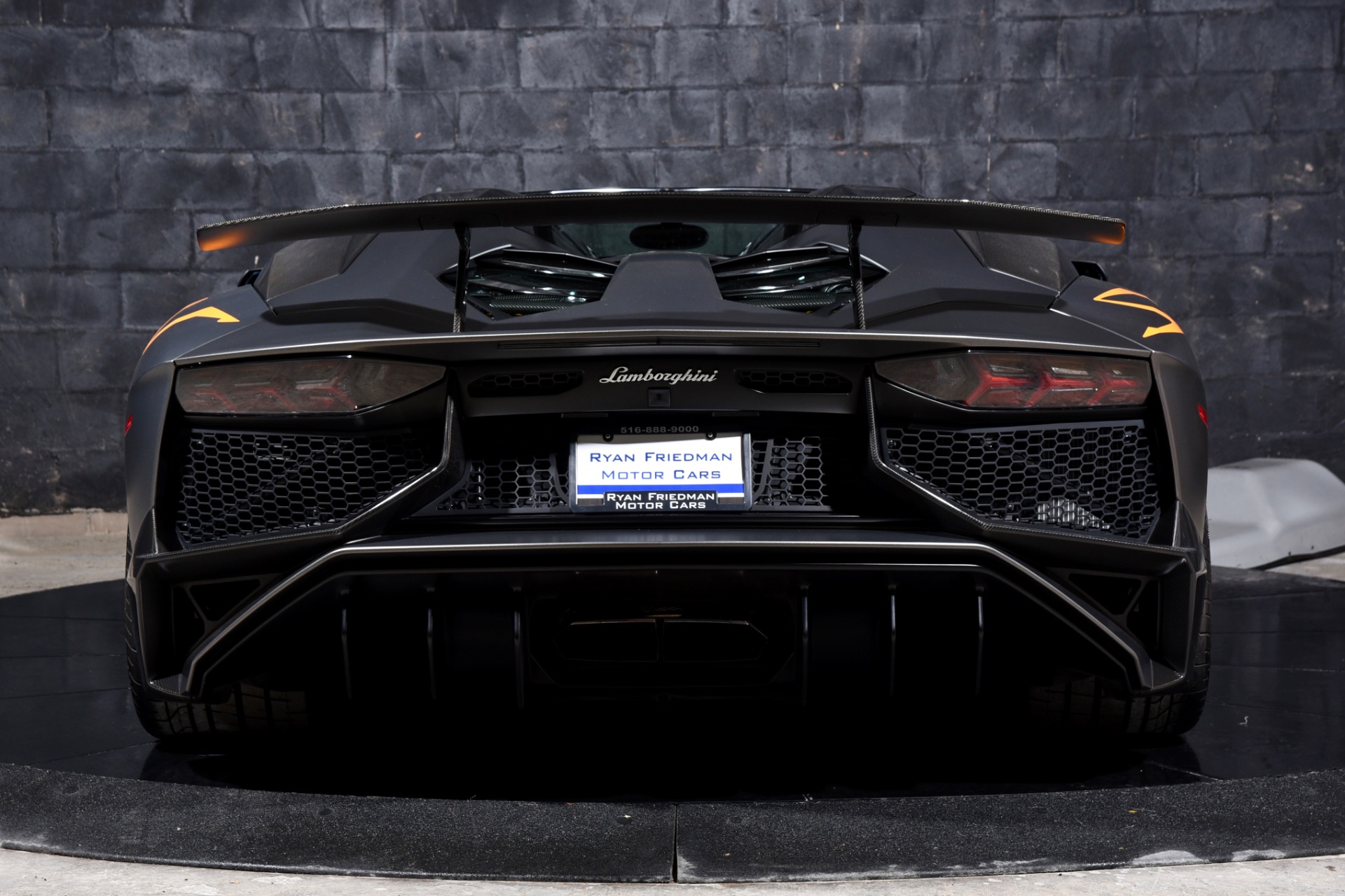 Lamborghini Aventador Back View