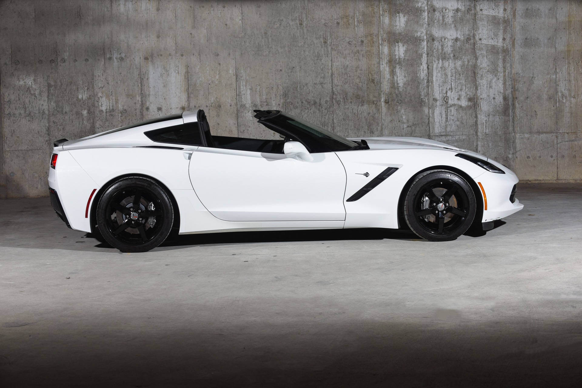 Corvette 2014 Stingray White Used 2014 Chevrolet Corvette Stingray 2LT