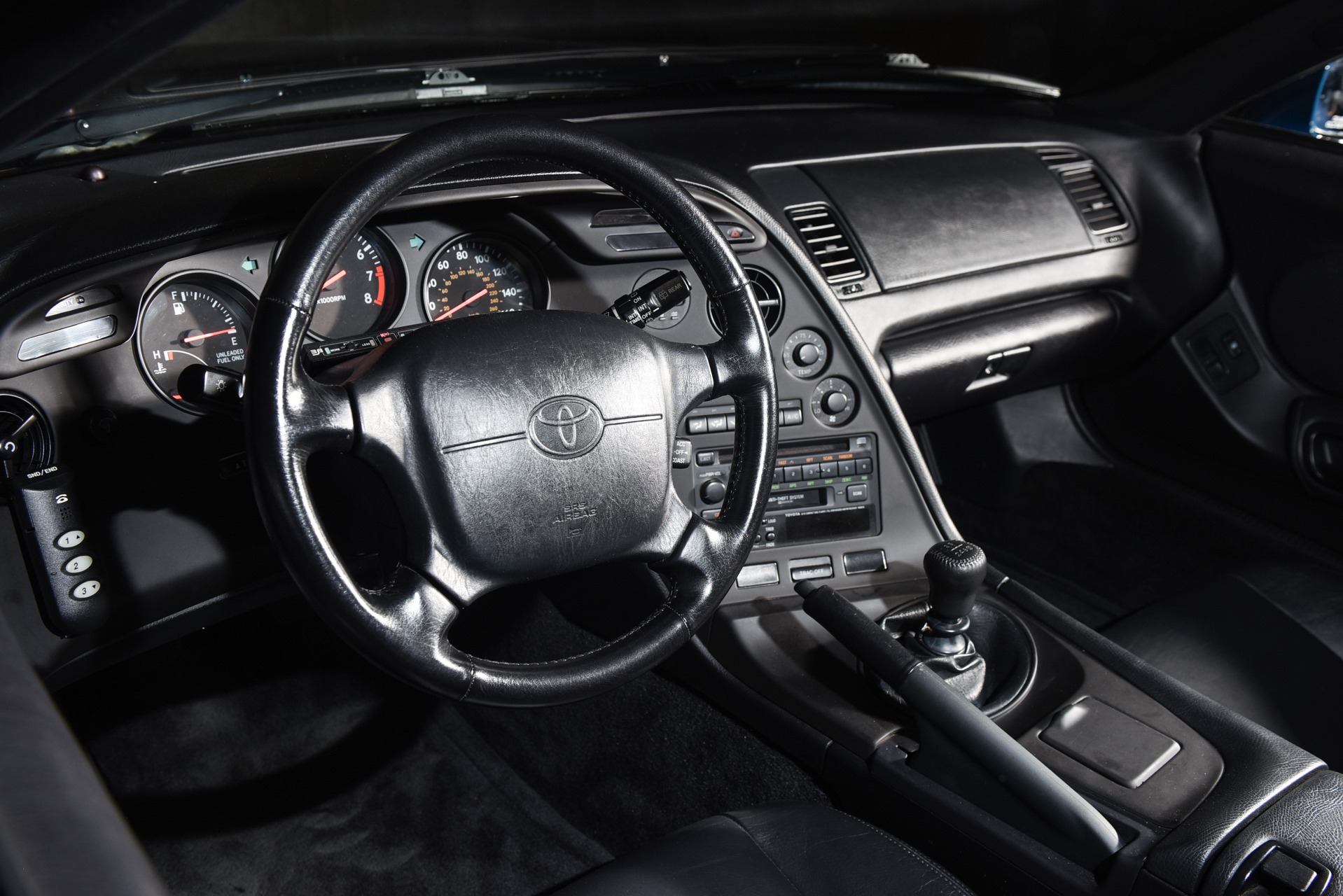 Toyota Supra Interior Stock