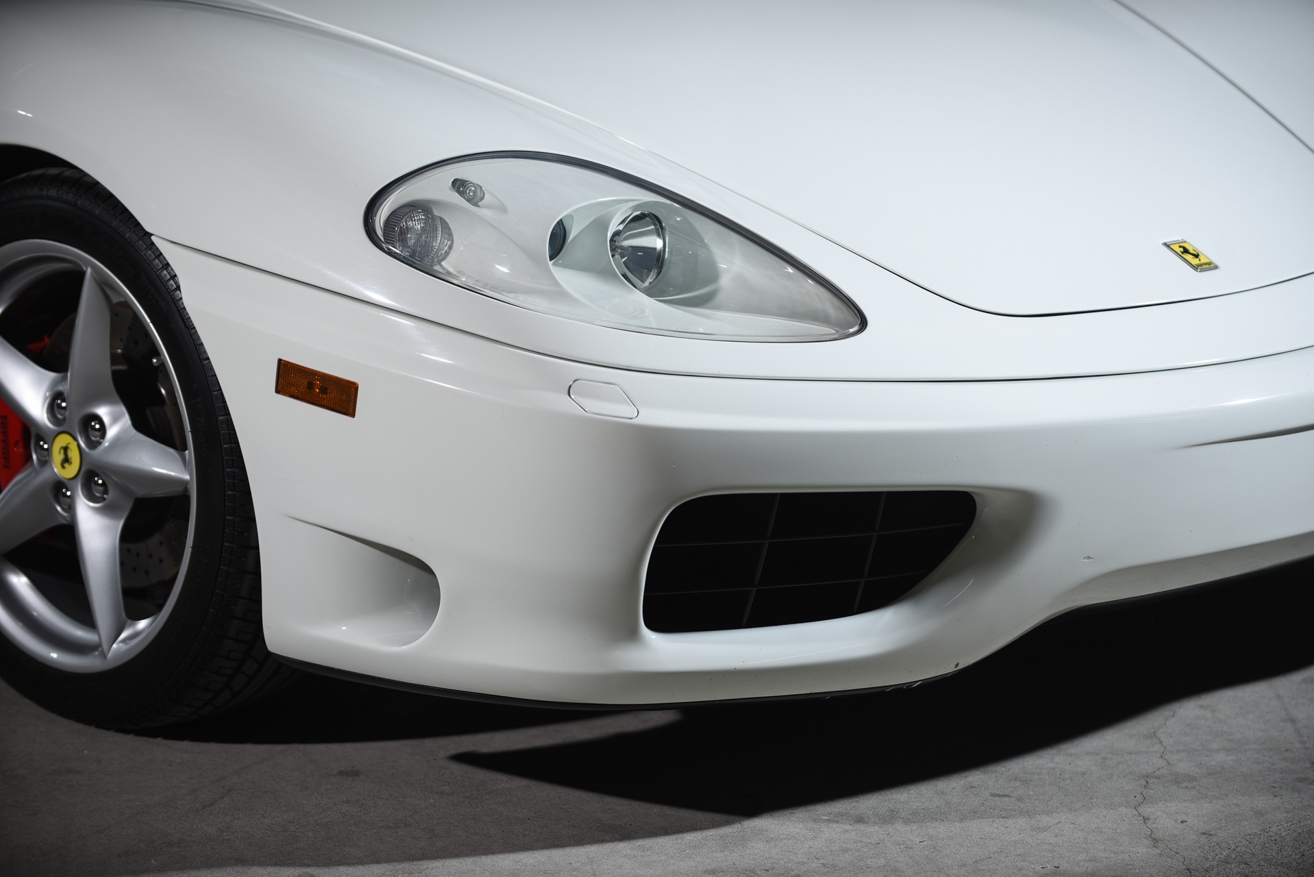 White Ferrari 360