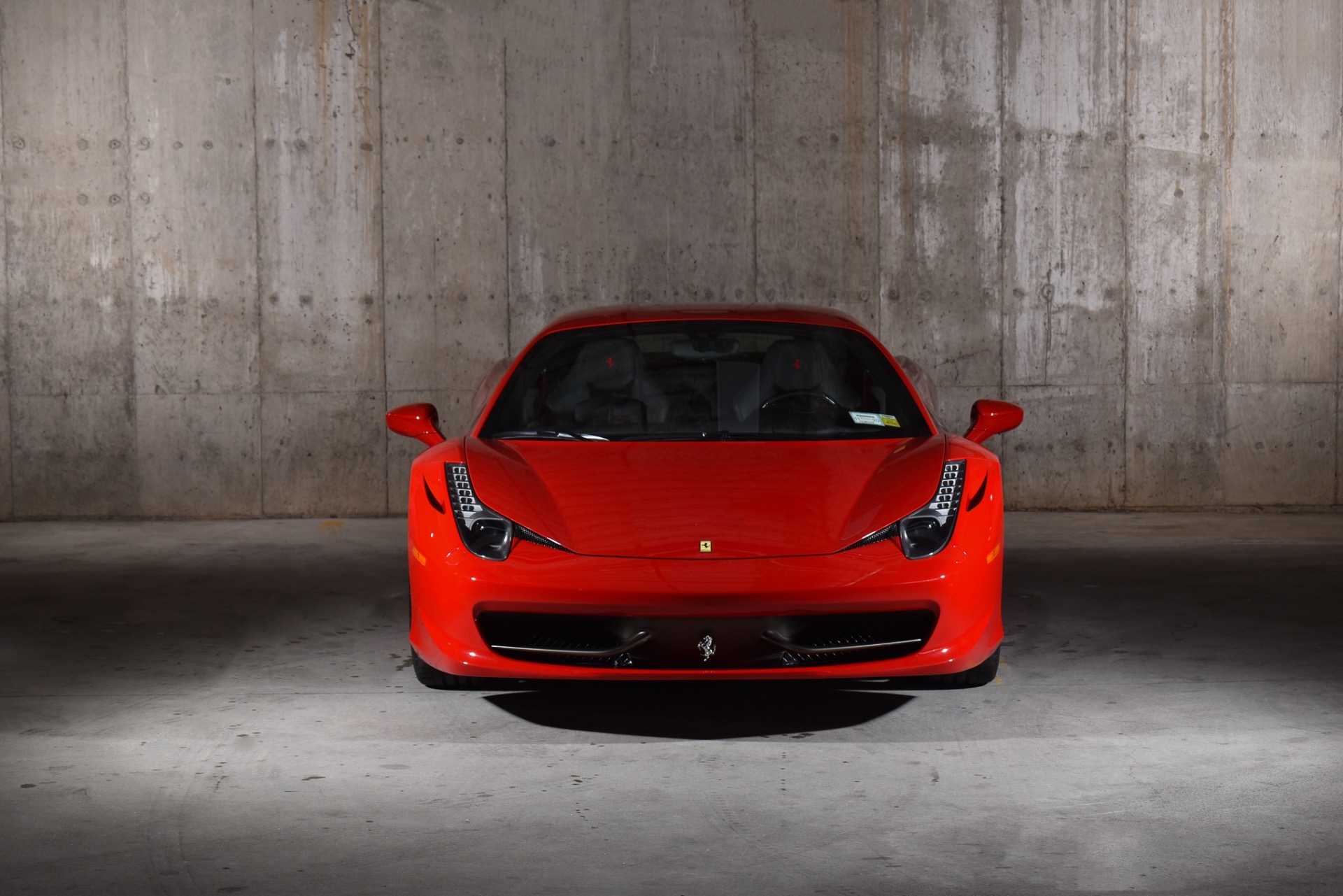 Ferrari 458 Grey Wallpaper